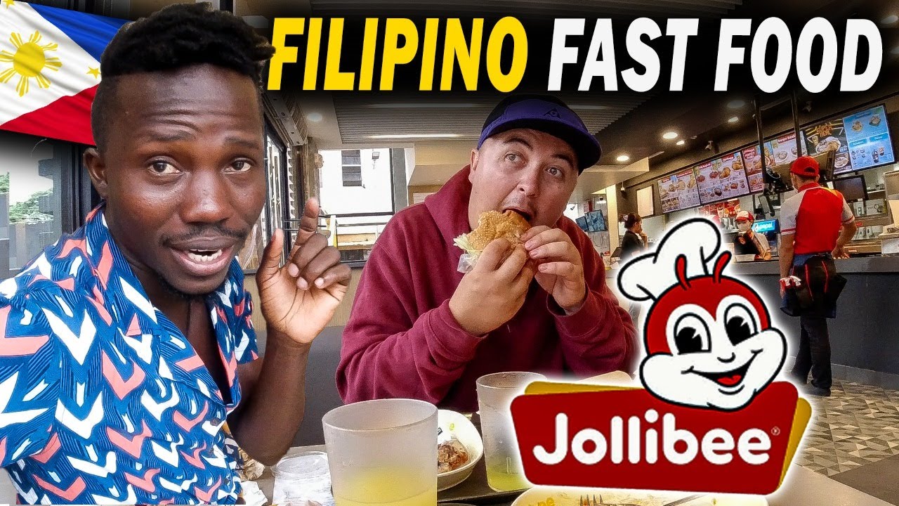 Try Jollibee, the Most Popular Filipino Fast Food Restaurant! - YouTube