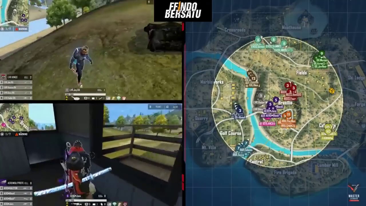 EVOS ROAR BOOYAHH : DAY 9 - YouTube