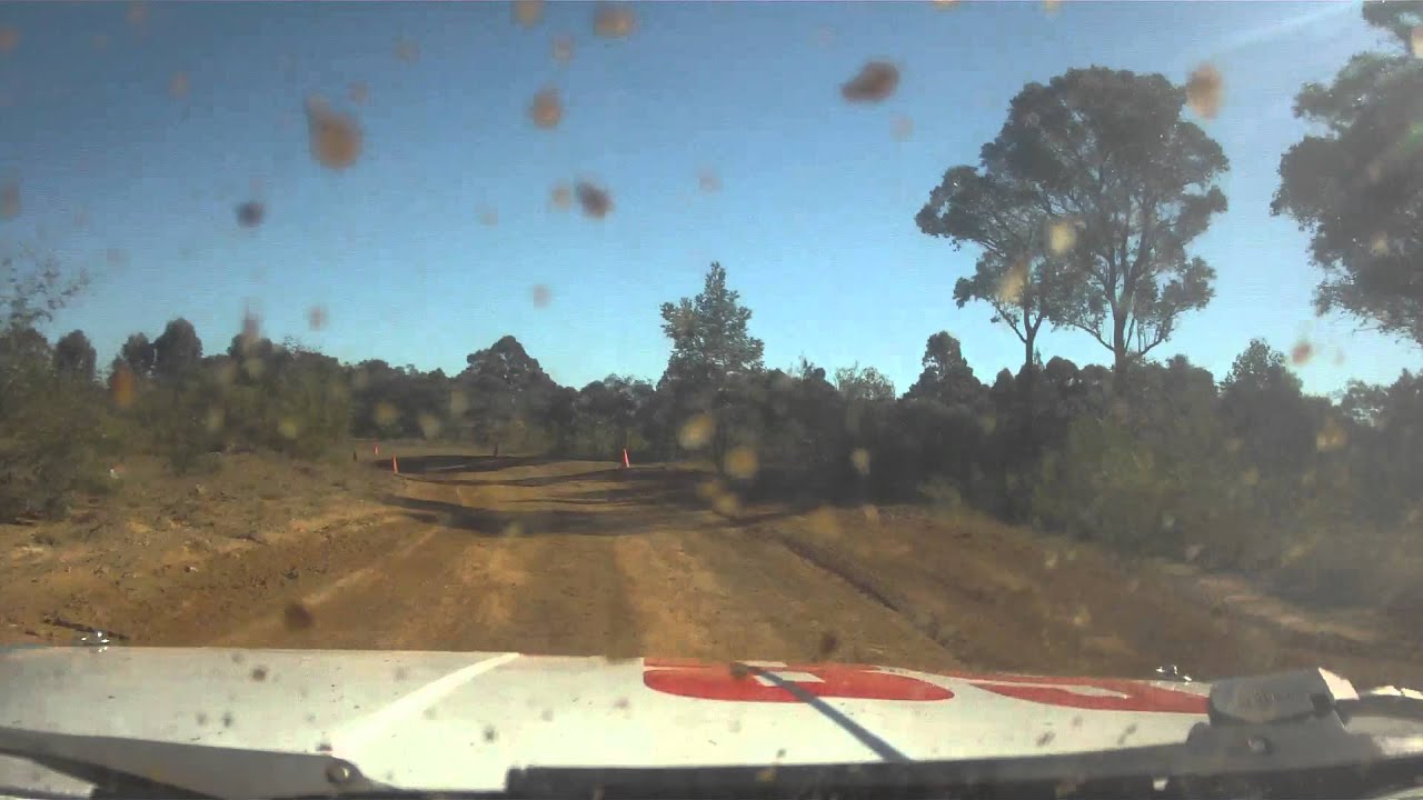 8 Laps @ The Hunter Valley Rally School - YouTube