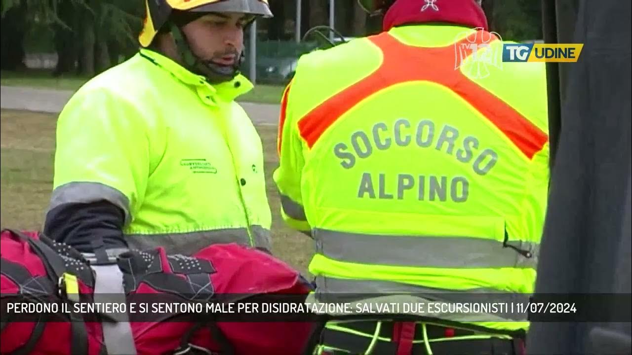 PERDONO IL SENTIERO E SI SENTONO MALE PER DISIDRATAZIONE: SALVATI DUE ...
