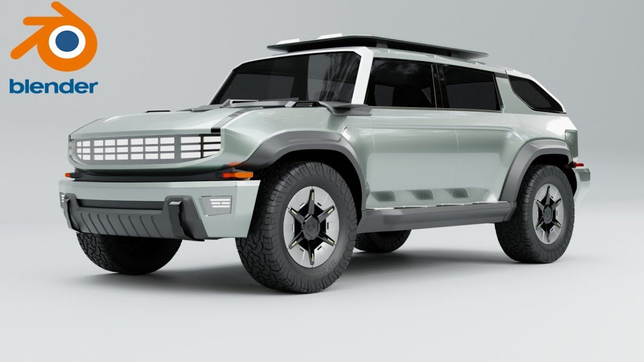 Car topology tips (blender) - YouTube
