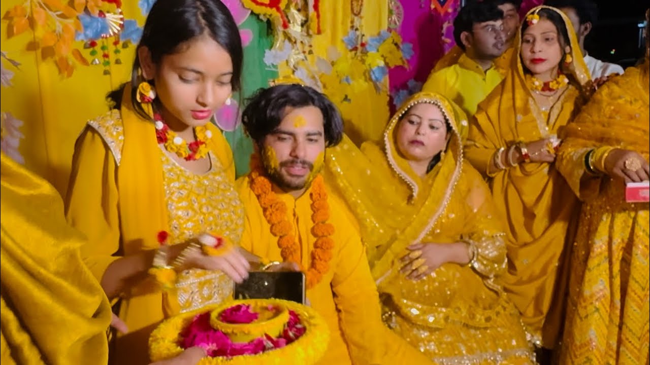 Haldi rasam - YouTube