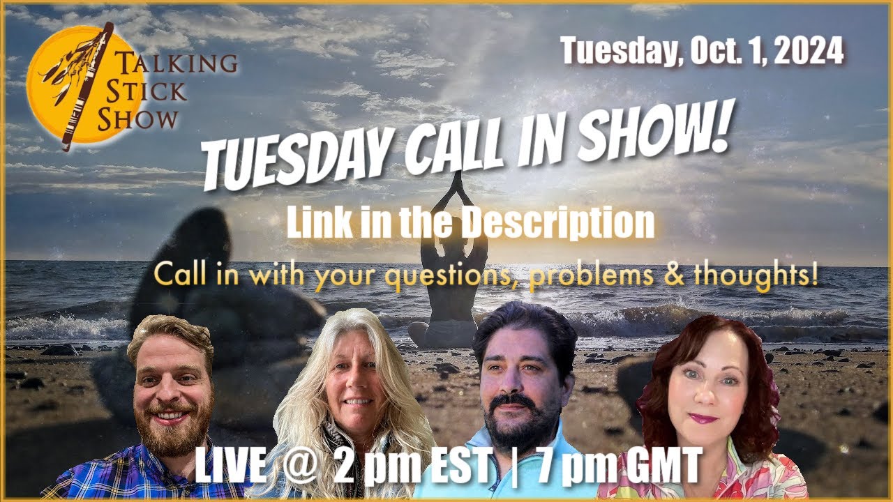 Talking Stick Call In Show - Call Into Our Zoom Room For A Reading ...