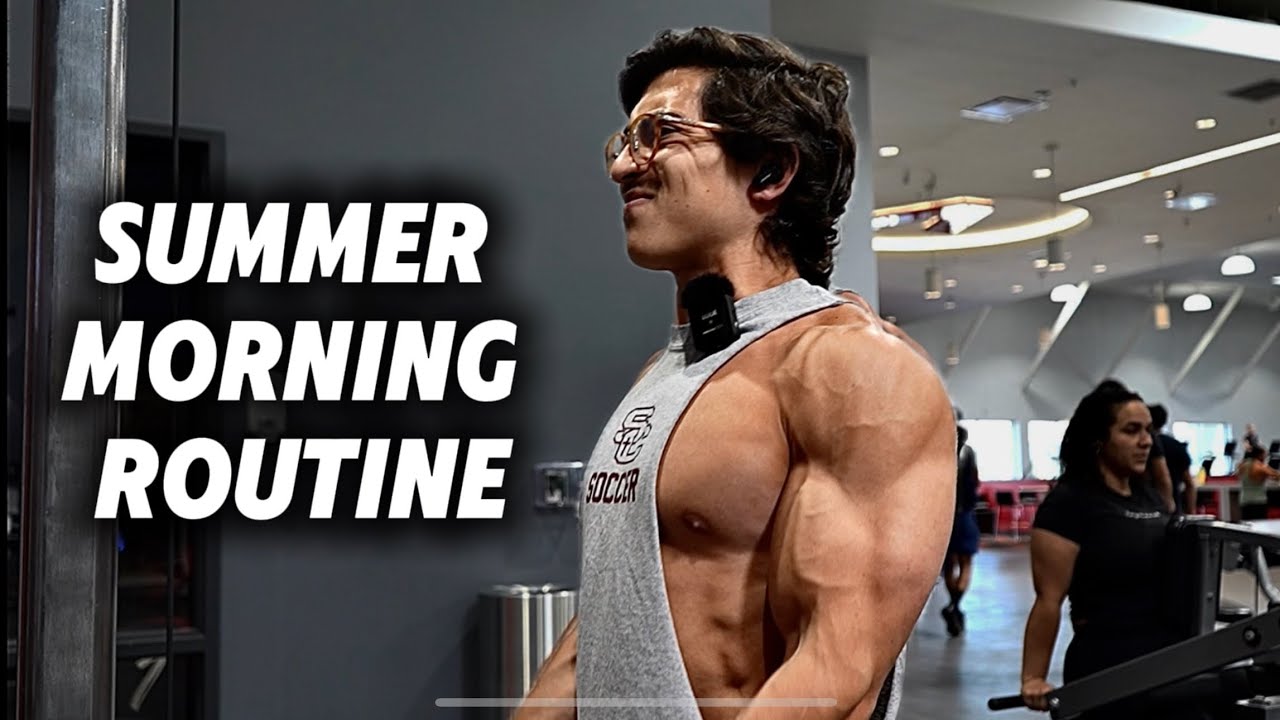 My Summer Morning Routine (Morning/Gym/Tanning) - YouTube