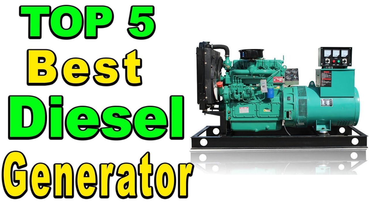 TOP 5 Best Diesel Generator Review 2024 - YouTube