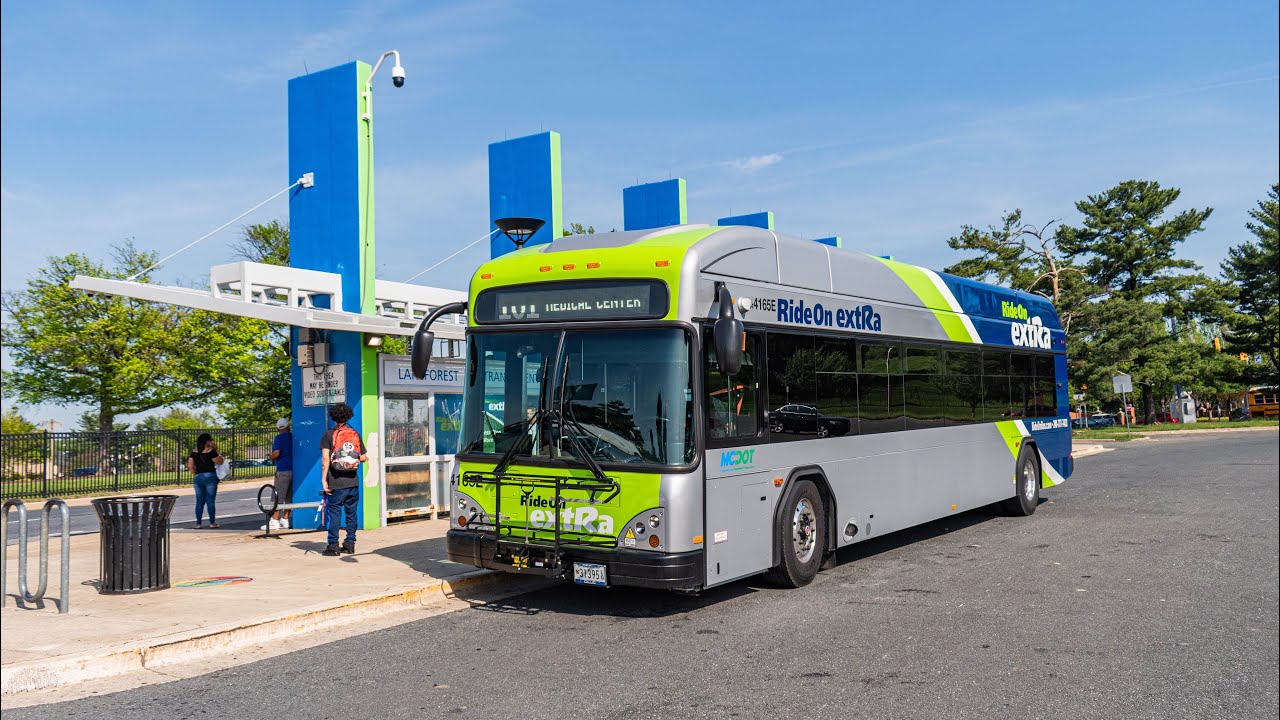 Montgomery County Transit Ride On 2024 Low Floor Gillig Plus Electric ...