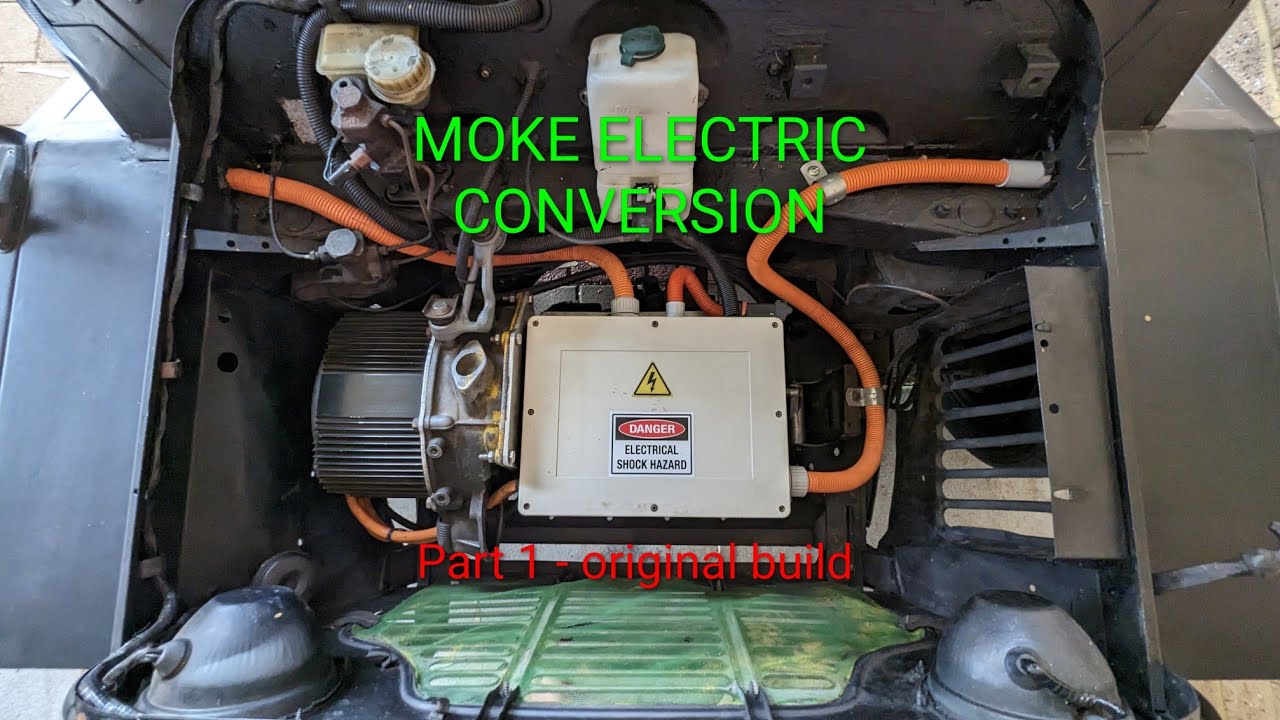 Electric Moke Conversion P1 - original build - YouTube