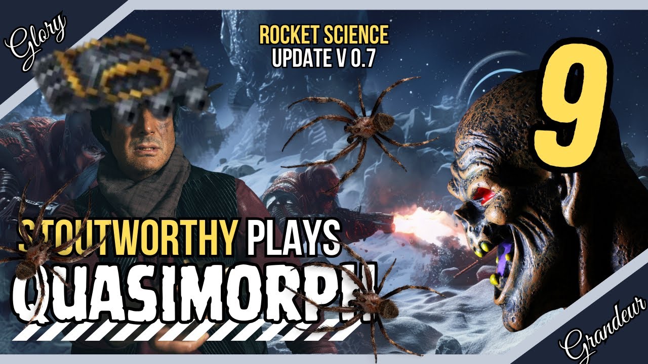 Spiders, Centaurs, and Slaves.. Oh my... || Quasimorph Rocket Science ...