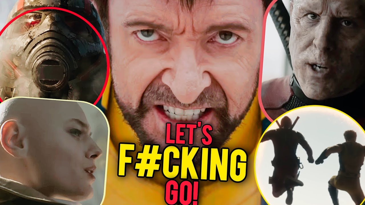 LET'S F#CKING GO! to MULTIVERSE!! | Deadpool And Wolverine Trailer ...