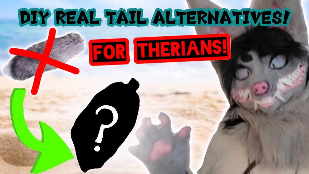 3 DIY Tails For Therians And Furries! || Real Tail Alternative - YouTube