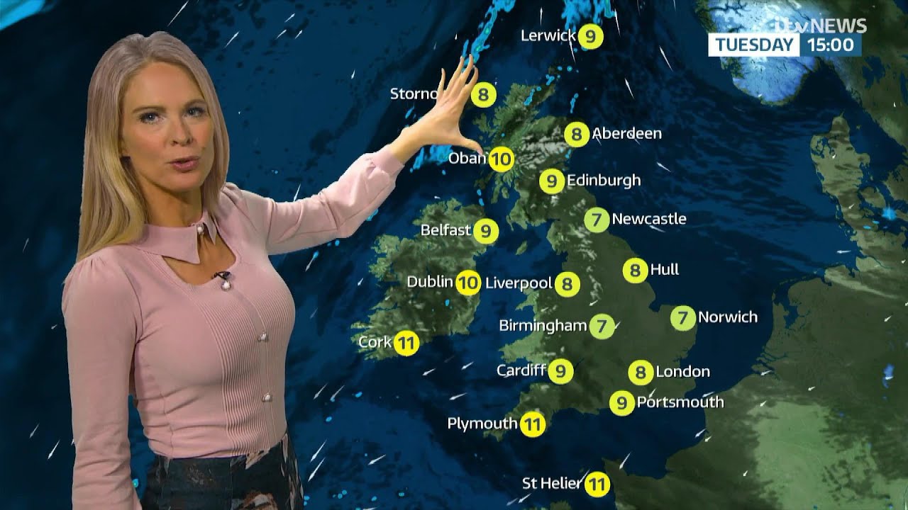 Jo Blythe - ITV Weather 23Dec2025 - YouTube