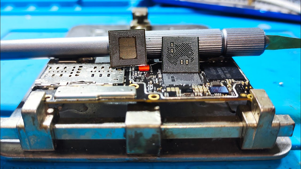 Poco X3Pro CPU/RAM Reballing Dead Recover Without Microscope - YouTube