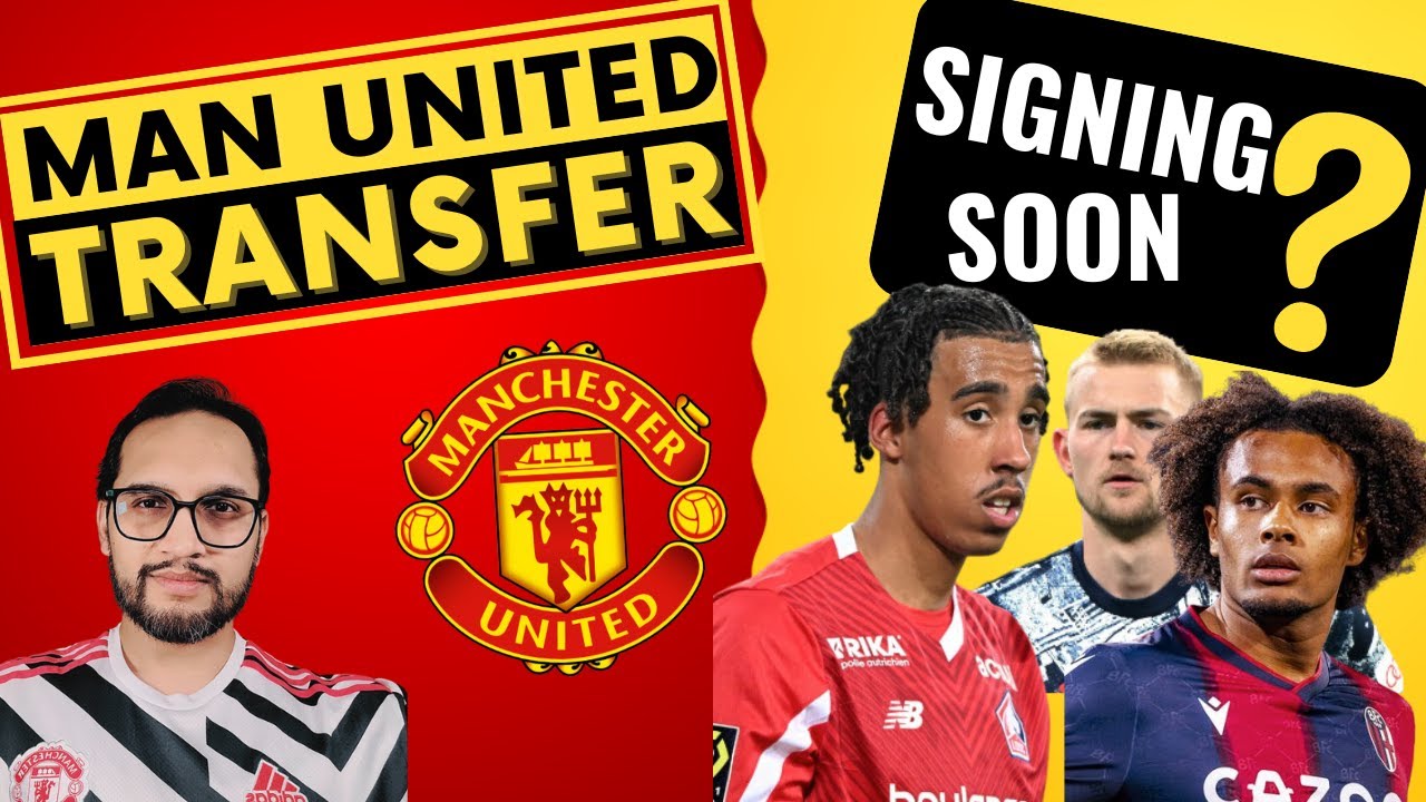 MAN UNITED TRANSFER NEWS! PLAYERS IN Zirkzee, Ugarte, DeLigt, NEW Left ...