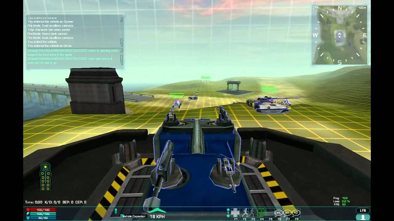 Planetside 1 - NC and Common Pool Vehicles ramblings - YouTube