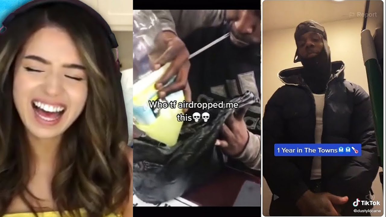 Pokimane REACTS To Tiktoks that will make you Cry Laughing or Cringe ...