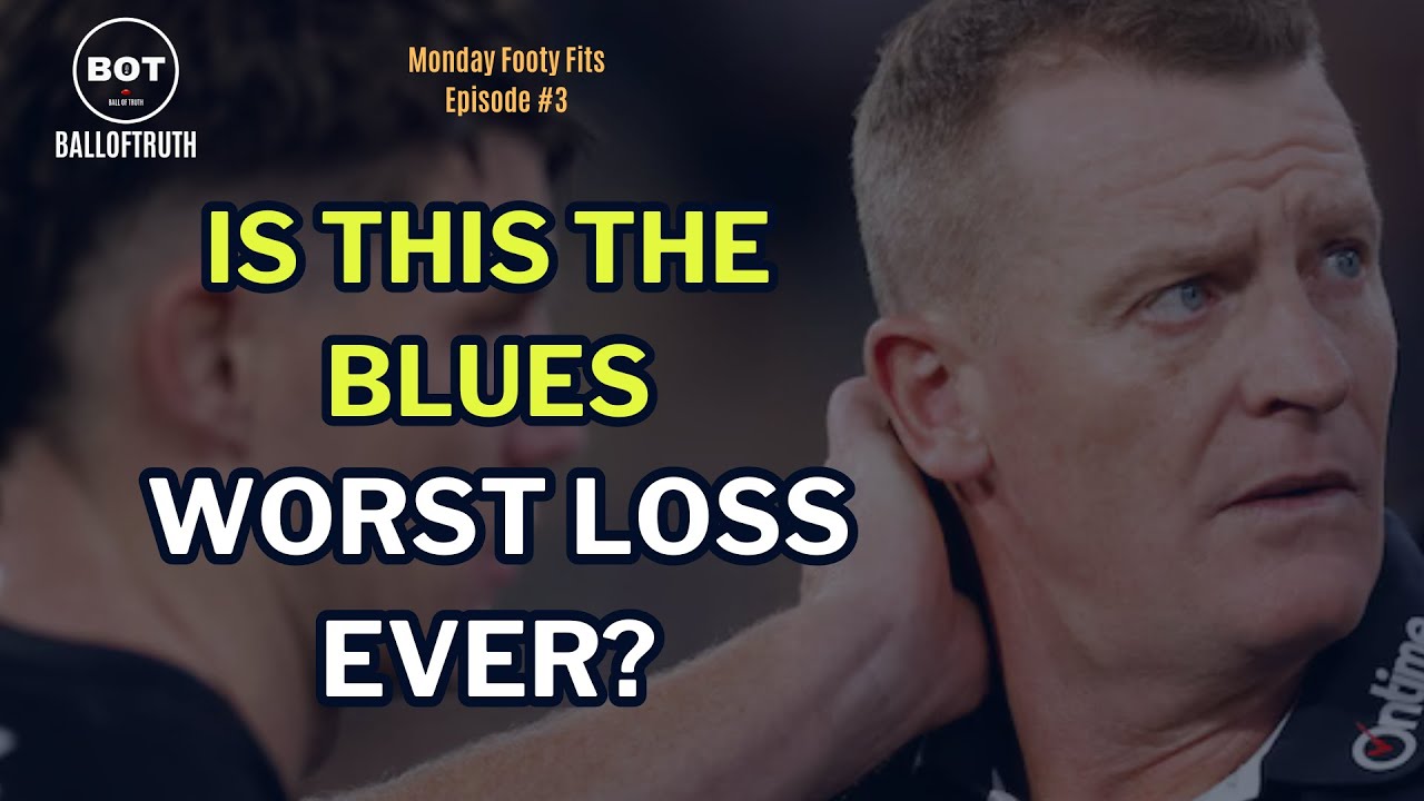 AFL 2025 | Is this Carlton's worst loss ever? | Monday Footy Fits Ep #3 ...