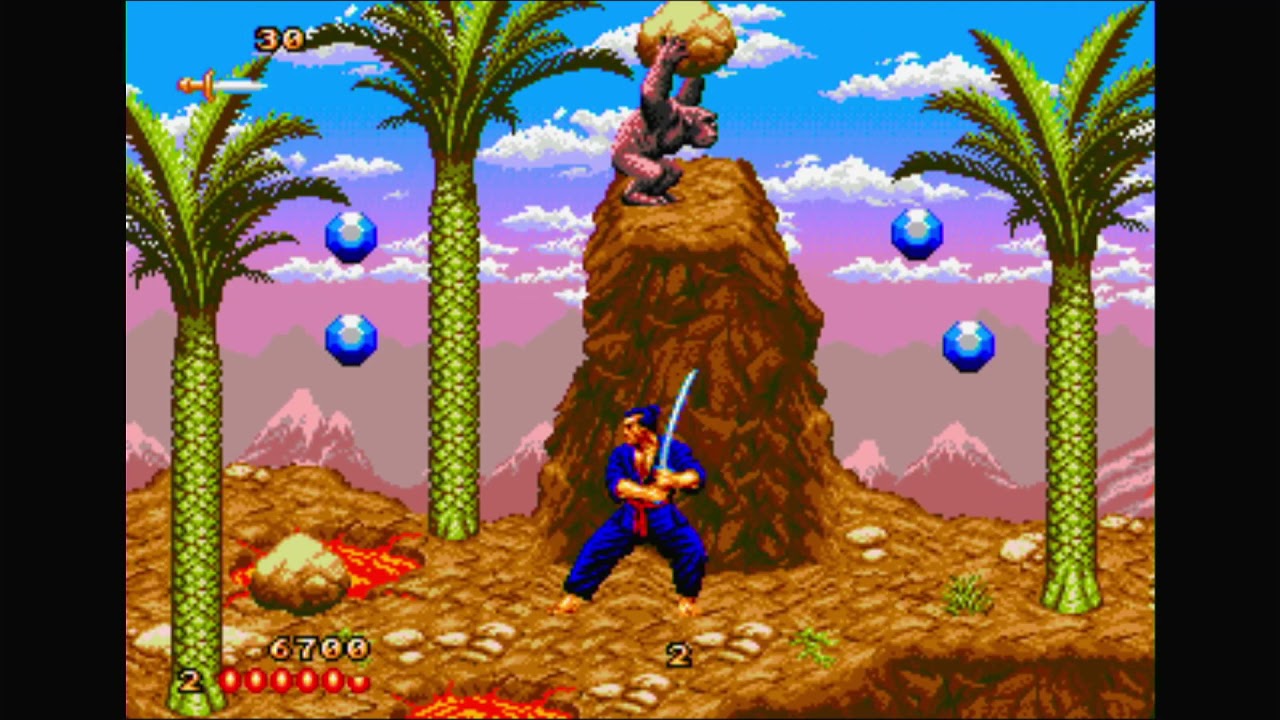 Second Samurai Sega Mega Drive / Genesis | Emulated - YouTube
