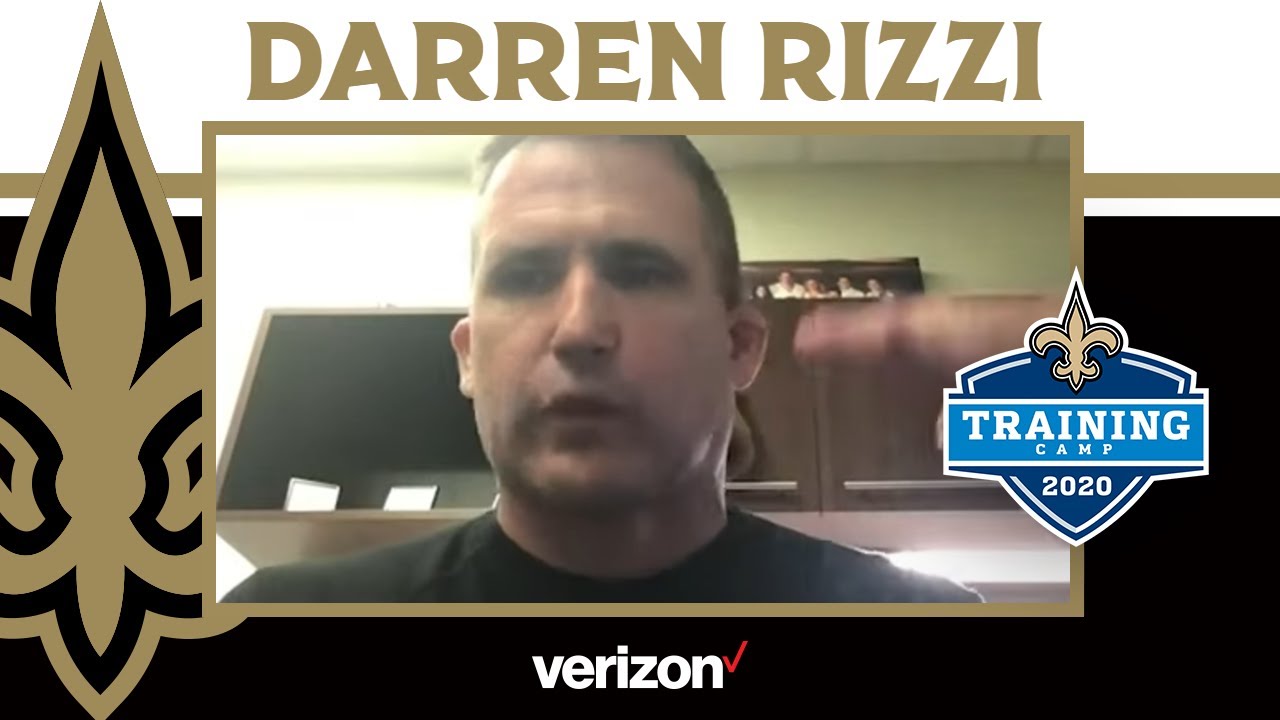 Darren Rizzi talks Special Teams at Saints Training Camp 2020 - YouTube