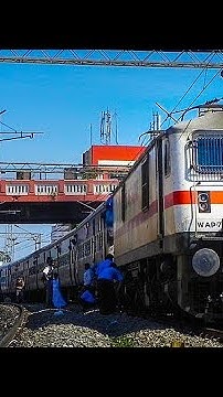 High Speed Morning Trains Action Wap7,WAP4,Vandebharat,LHB,ICF,EMU#train#fast#railway# ...