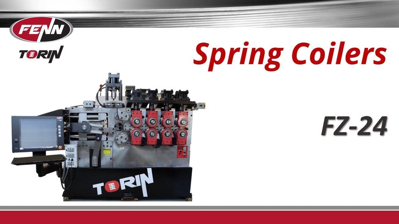 Torin FZ-24 Spring Coiler with Torsion - YouTube