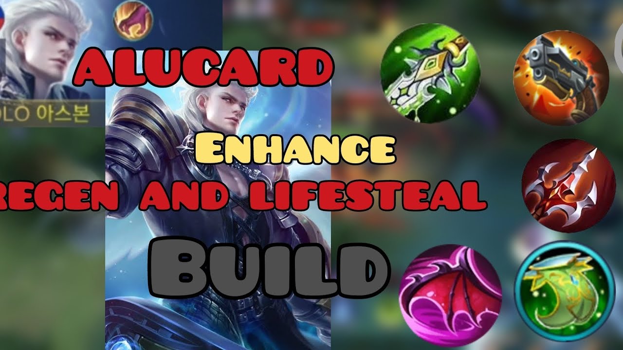 Mobile Legends - Alucard enhance regen and life steal Gameplay ...