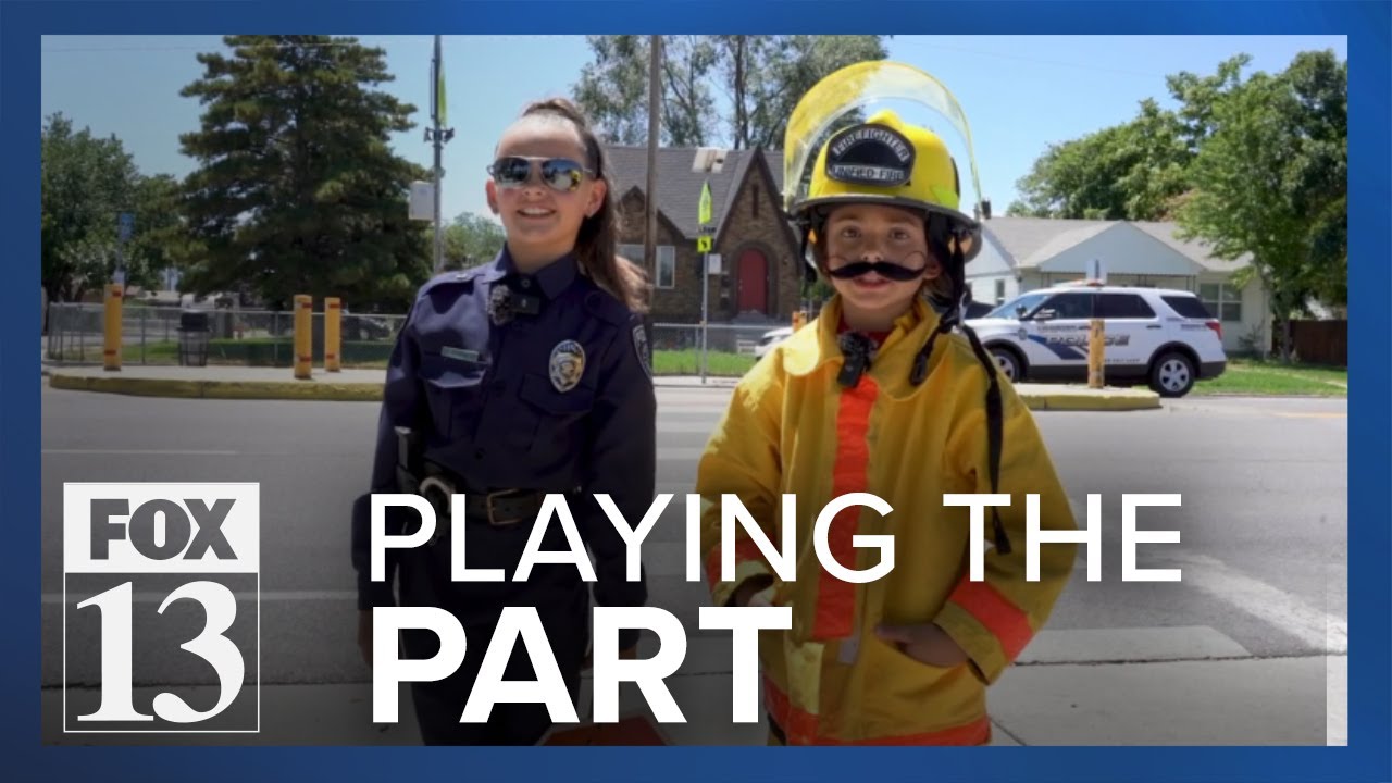 Young actors play roles in getting kids to school safely - YouTube