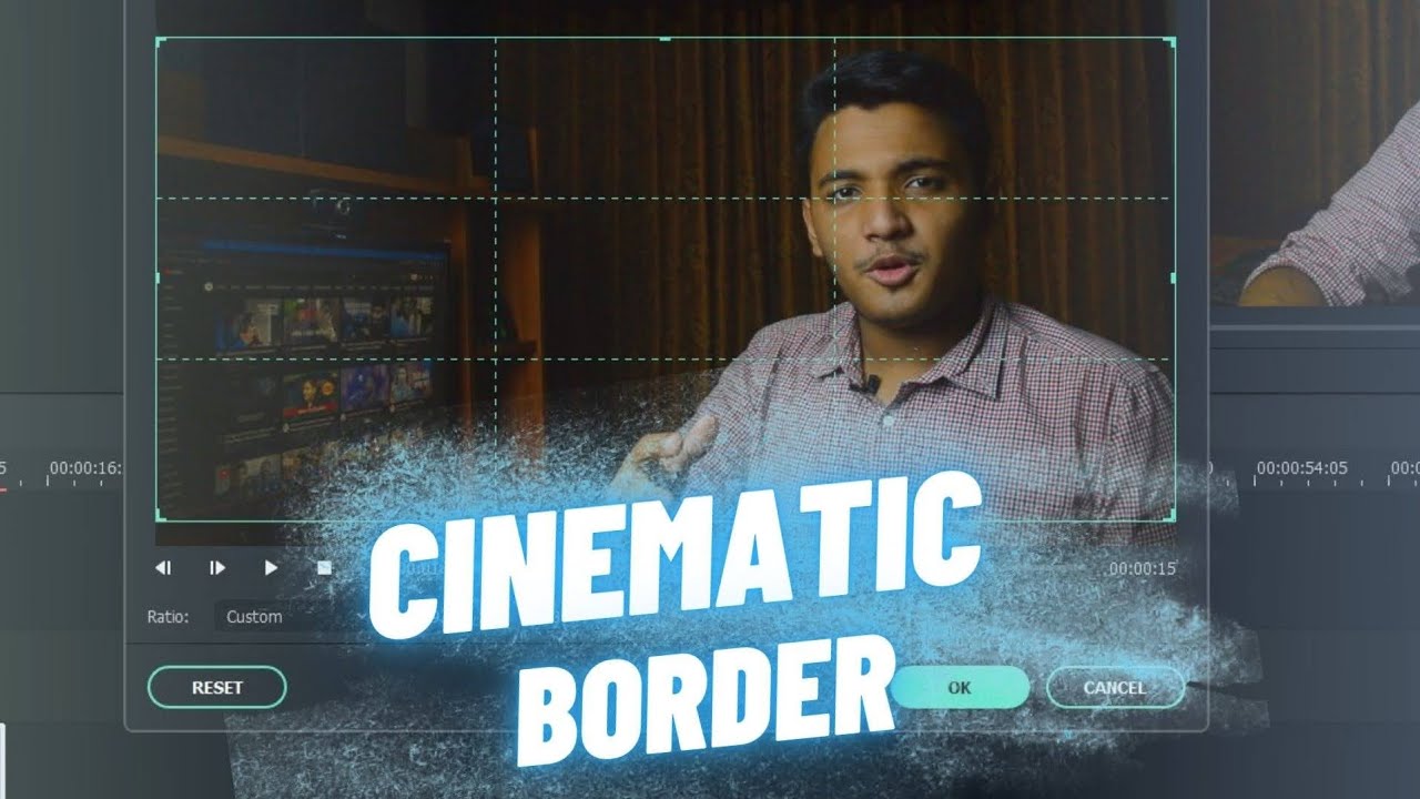 How To Add Cinematic Border By Filmora X | Filmora X Step By Step ...