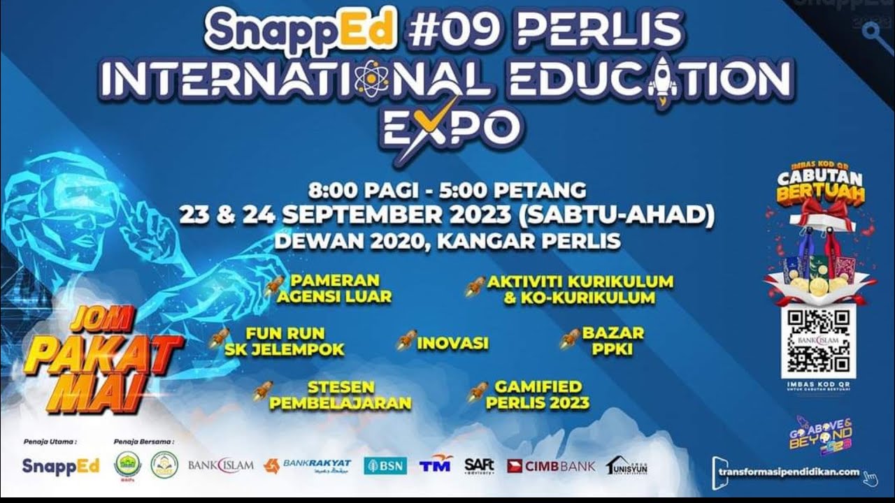 LIVE Walking brief DYTM Raja Muda Perlis di SnappEd #09 Perlis International Expo 2023 - YouTube