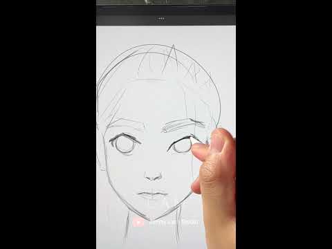 My drawing process in Procreate - YouTube