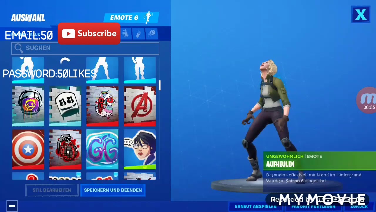 Free Fortnite Account email and Password Free - YouTube