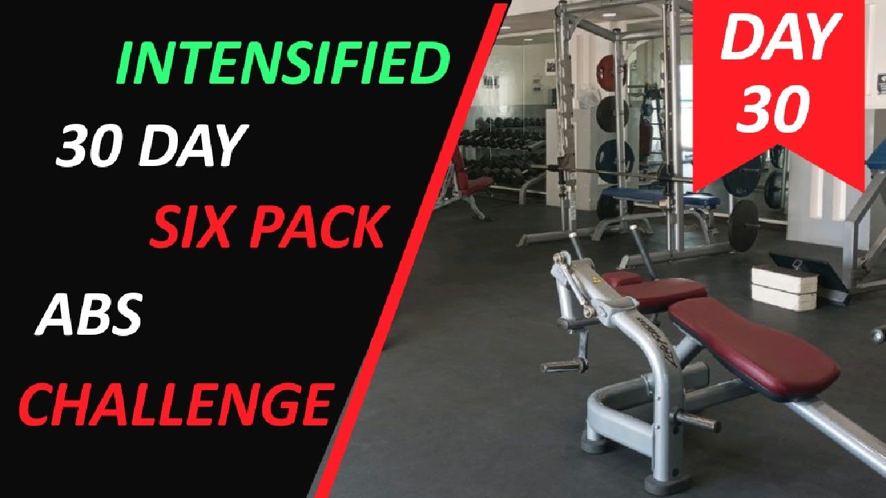 (DAY 30- LAST DAY OF CHALLENGE, HITTING CORE AND OBLIQUES) 30 DAY 6 ...