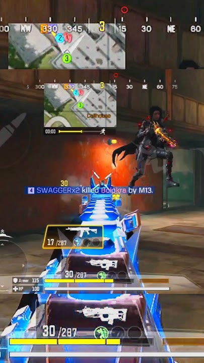 1V3 Squad wipe in ALCTRAZ #codm #alcatrazz #cod mobile #shorts #reels shorts - YouTube