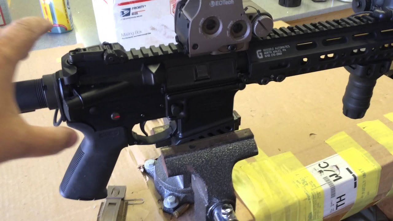 Hodge Defense rifle receiver tolerance test - YouTube