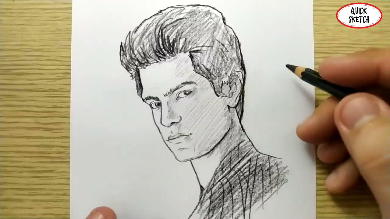 Andrew Garfield Drawing