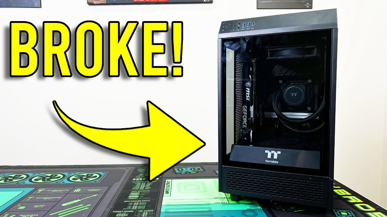 Can I Fix This Broken Gaming PC? - YouTube