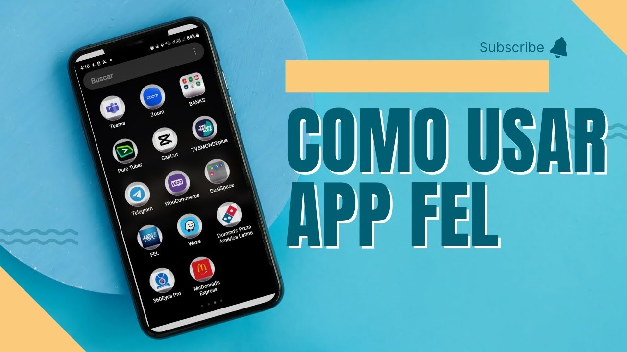 Cómo usar y emitir facturas desde la app FEL - YouTube