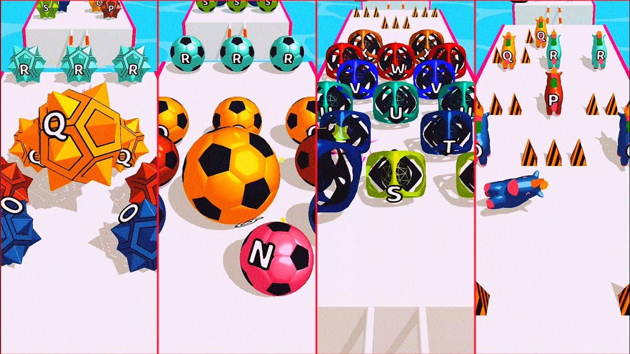 🔠 A-Z Run - 2048 ABC Runner Level-941 To Level-950 | All Level | Puzzle ...