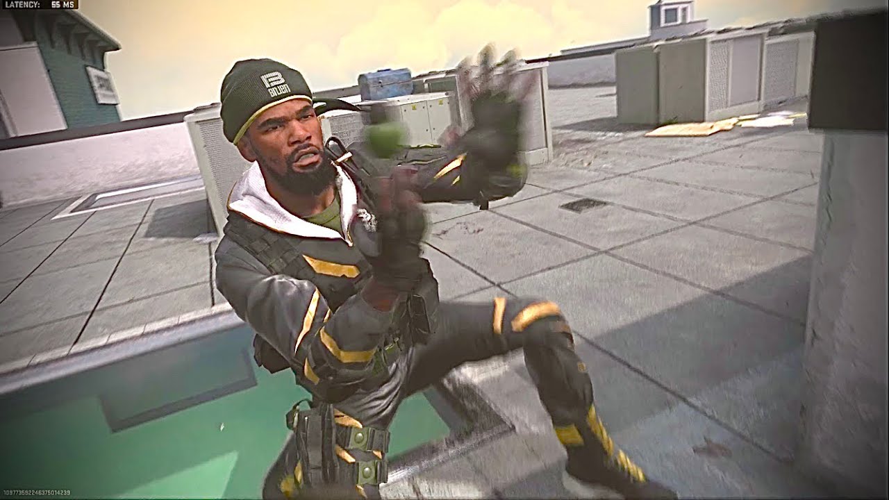 Kevin Durant finishing move (COD Modern Warfare 2) - YouTube