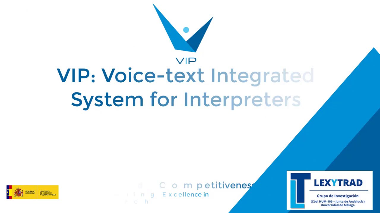 VIP - Voice-text integrated system for interpreters - YouTube