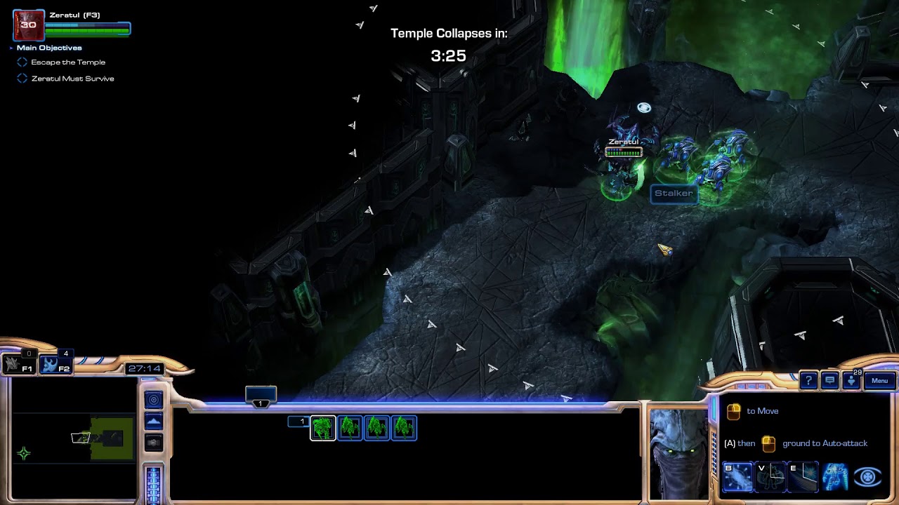 Starcraft II Protoss Campaign Hard mode - YouTube