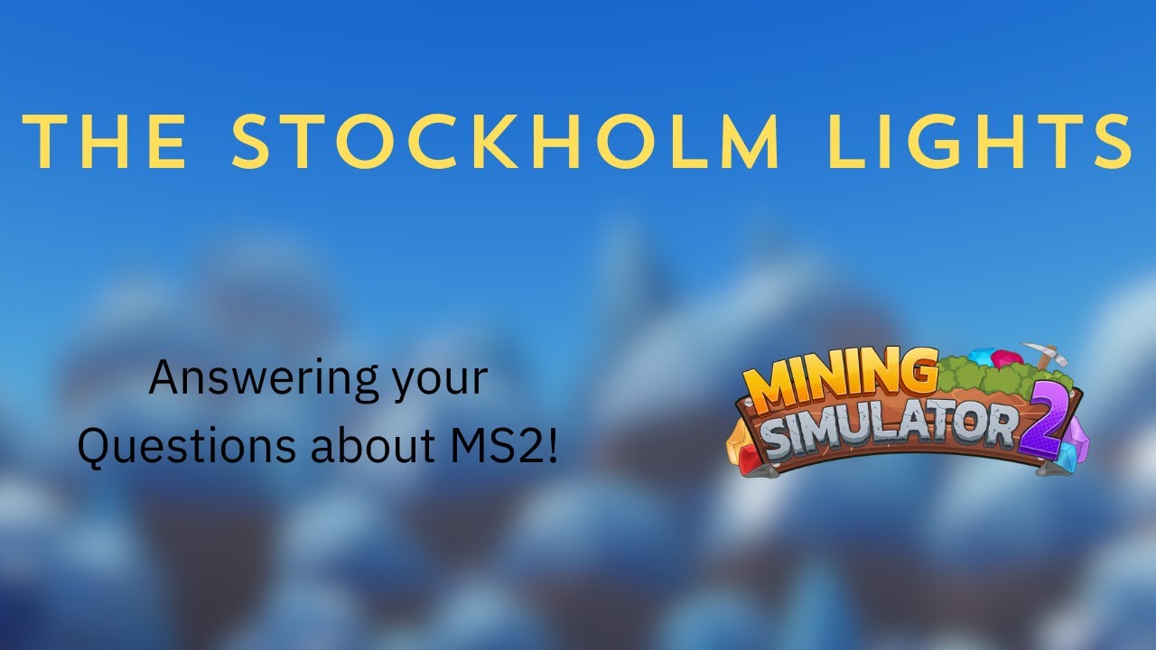 Answering YOUR Questions about Mining Simulator 2! - YouTube
