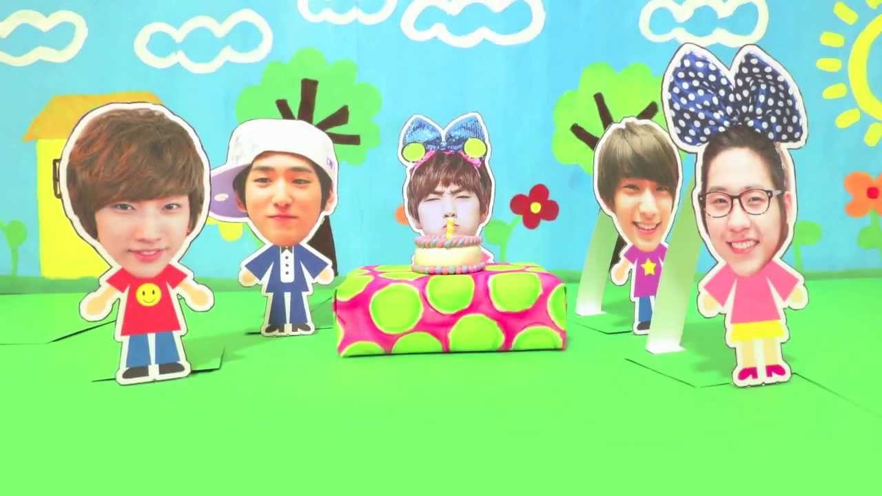 Kpop Stop Motion - Sandeul's Birthday - YouTube