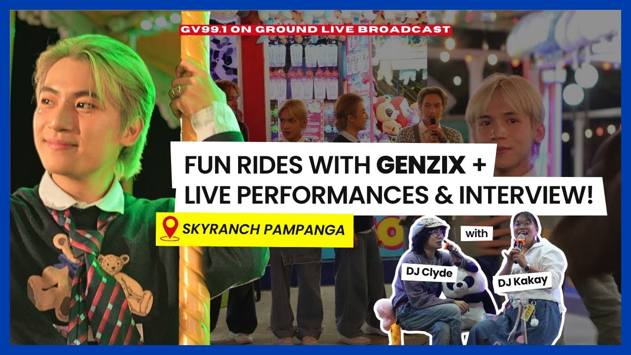GV ON-GROUND LIVE BROADCAST AT SKYRANCH PAMPANGA w/ GenZix - YouTube