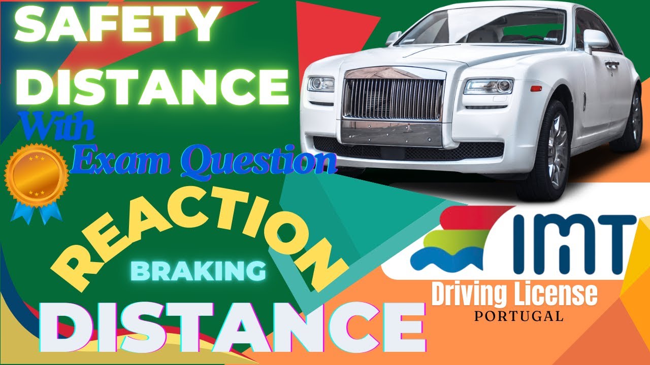 Safety Distance Reaction Distance #drivinglessons #drivinglicense ...