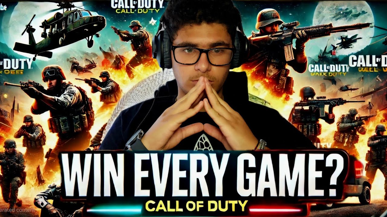 Can I win EVERY game in CALL OF DUTY BO6? - YouTube