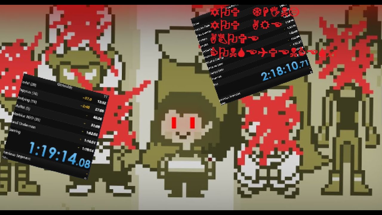 Undertale SOULLESS PACIFIST SPEEDRUN (Genocide and Pacifist) - YouTube