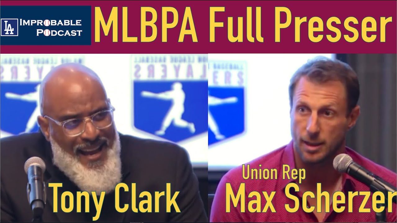 MLB Players Association FULL Live Press Conference Today | Tony Clark ...