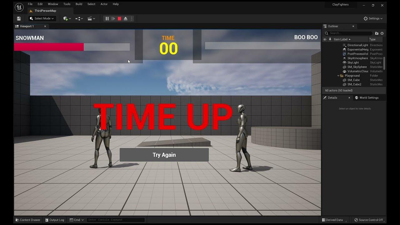 Eternal Death Slayer - Beta Timer/Time Up Setup - Unreal Engine 5 - YouTube
