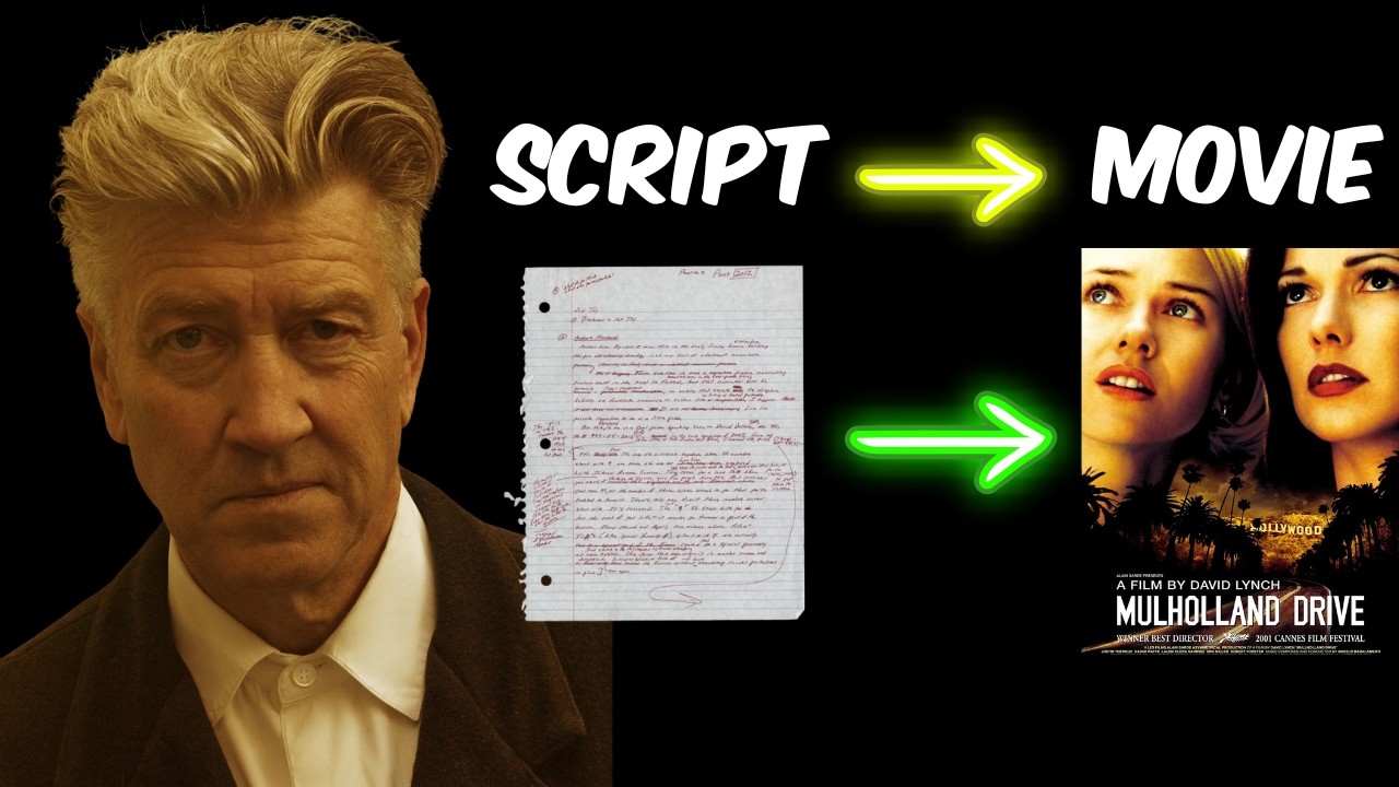 How David Lynch Wrote Screenplays - YouTube