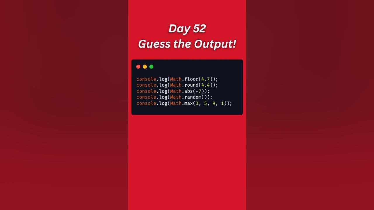 Guess The Output Interview Coding Html Javascript Code Programming Maths Like Subscribe